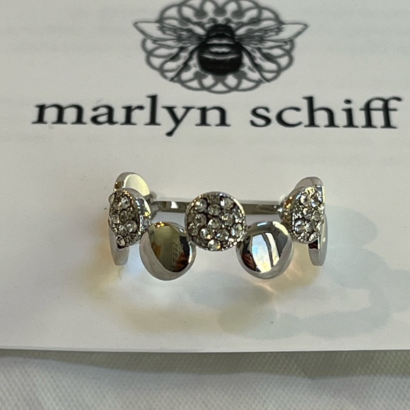 Marlyn Schiff | Jewelry | New Marlyn Schiff Adjustable Pave Multi Disc ...